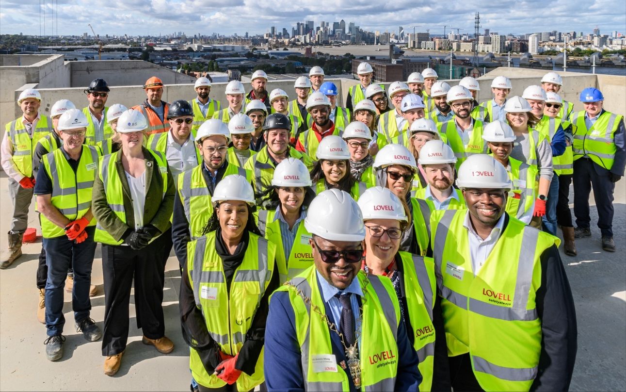 Topping out Trinity Park | 3rd October 2023 | News | Mitchellson