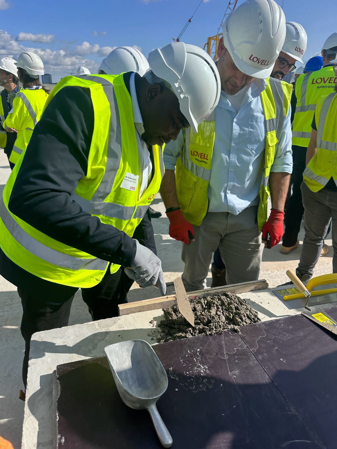 Topping out Trinity Park | 3rd October 2023 | News | Mitchellson